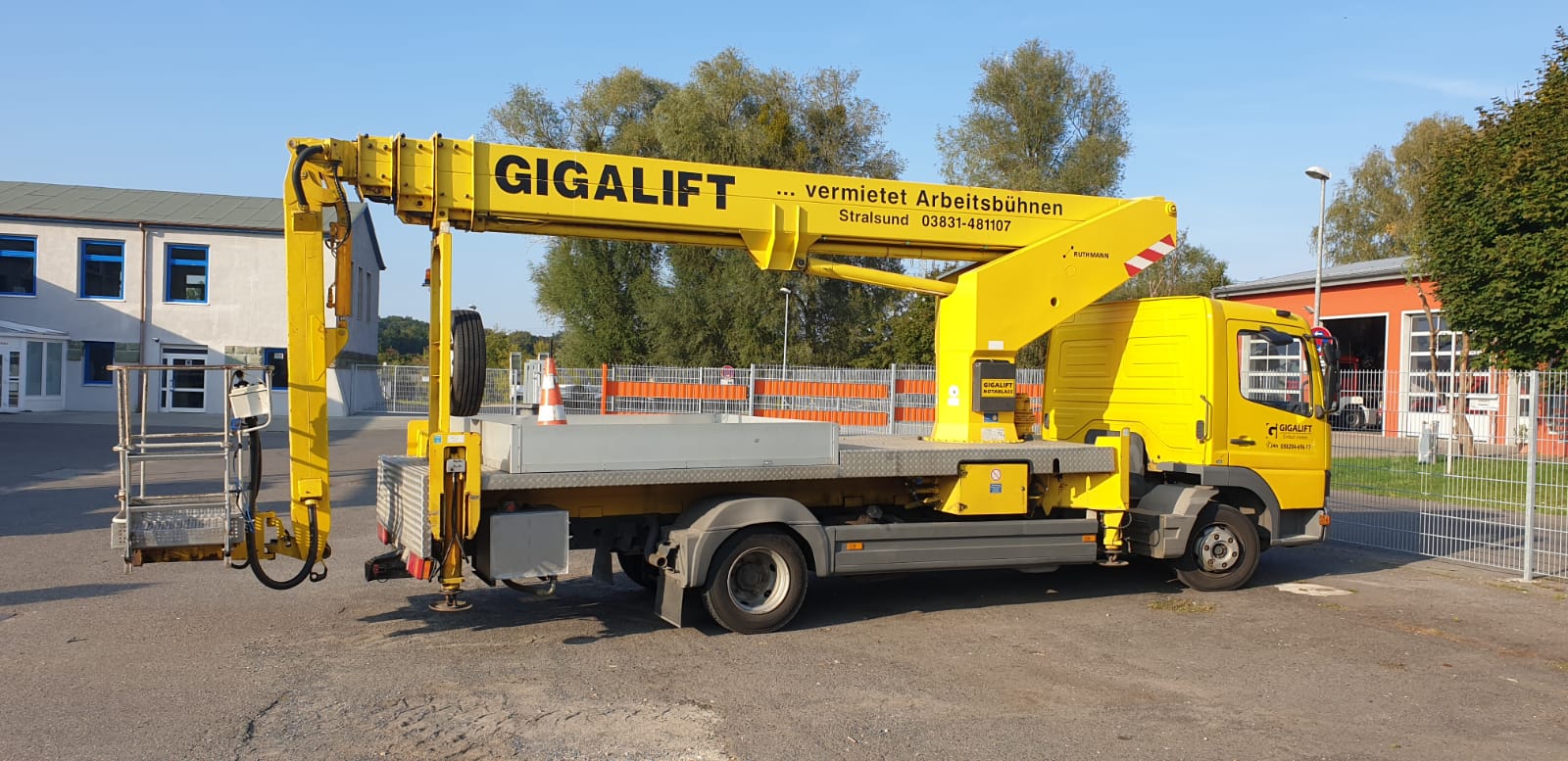 LKW-Arbeitsbühne-Ruthmann Steiger TK 310 (10501) – GIGALIFT Vermietungs ...